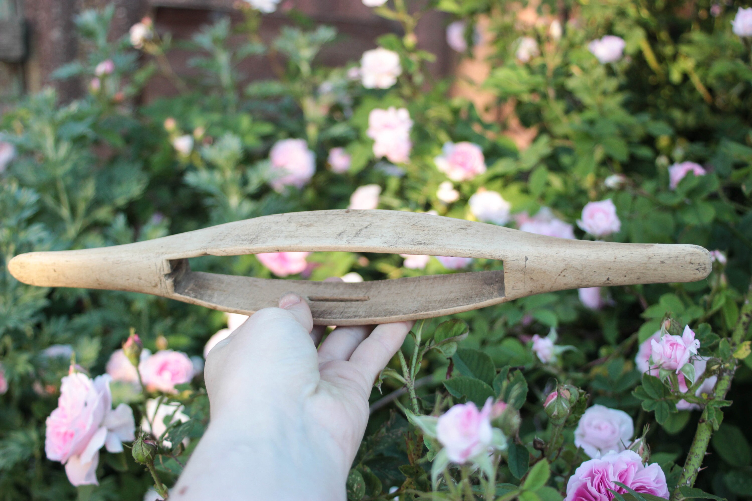 Antique Rustic Weaving Shuttle Wooden Spindle Spinning Wheel - Etsy