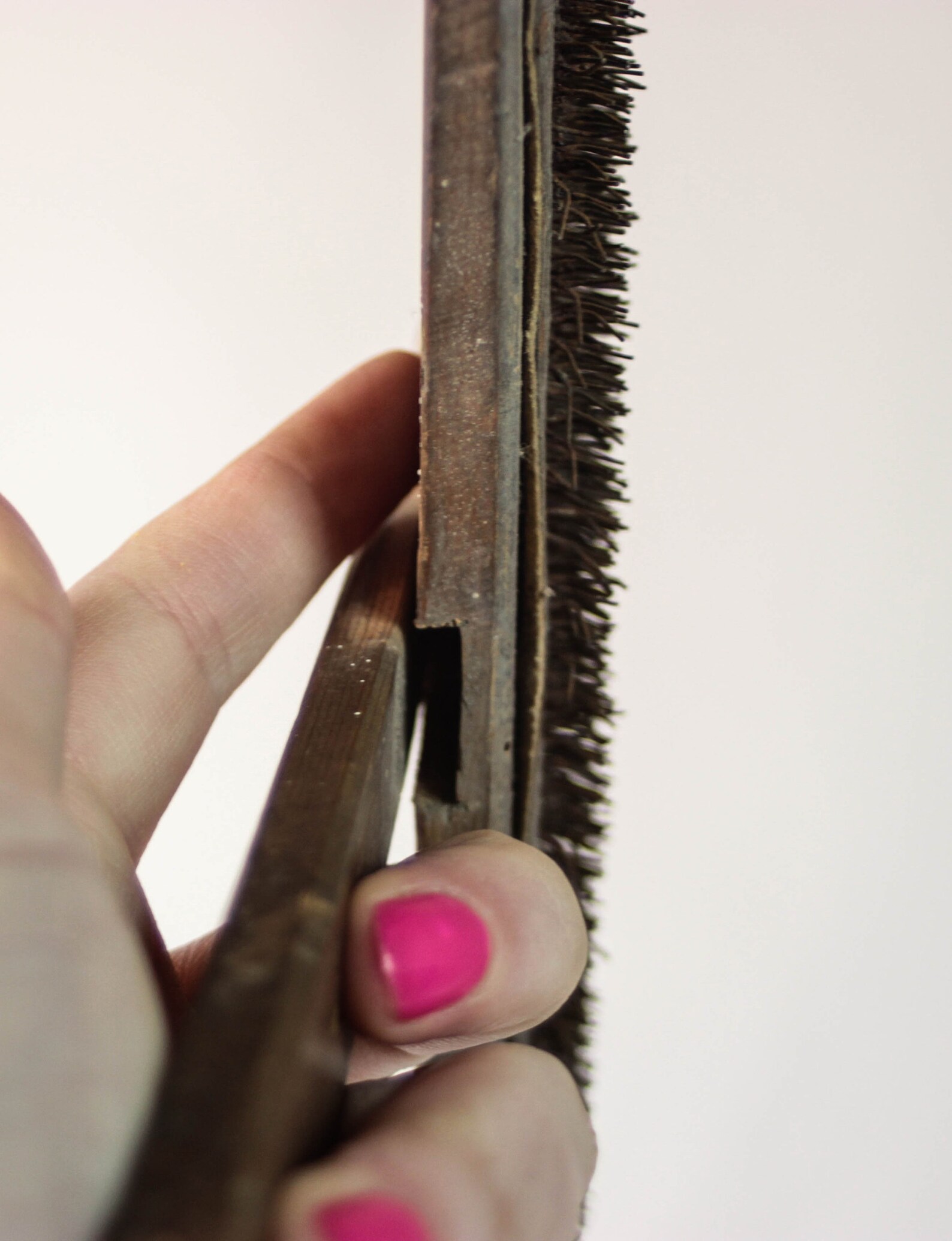Antique Rustic Wool Carder Brush Paddle Comb Cotton Carder Whittemore ...