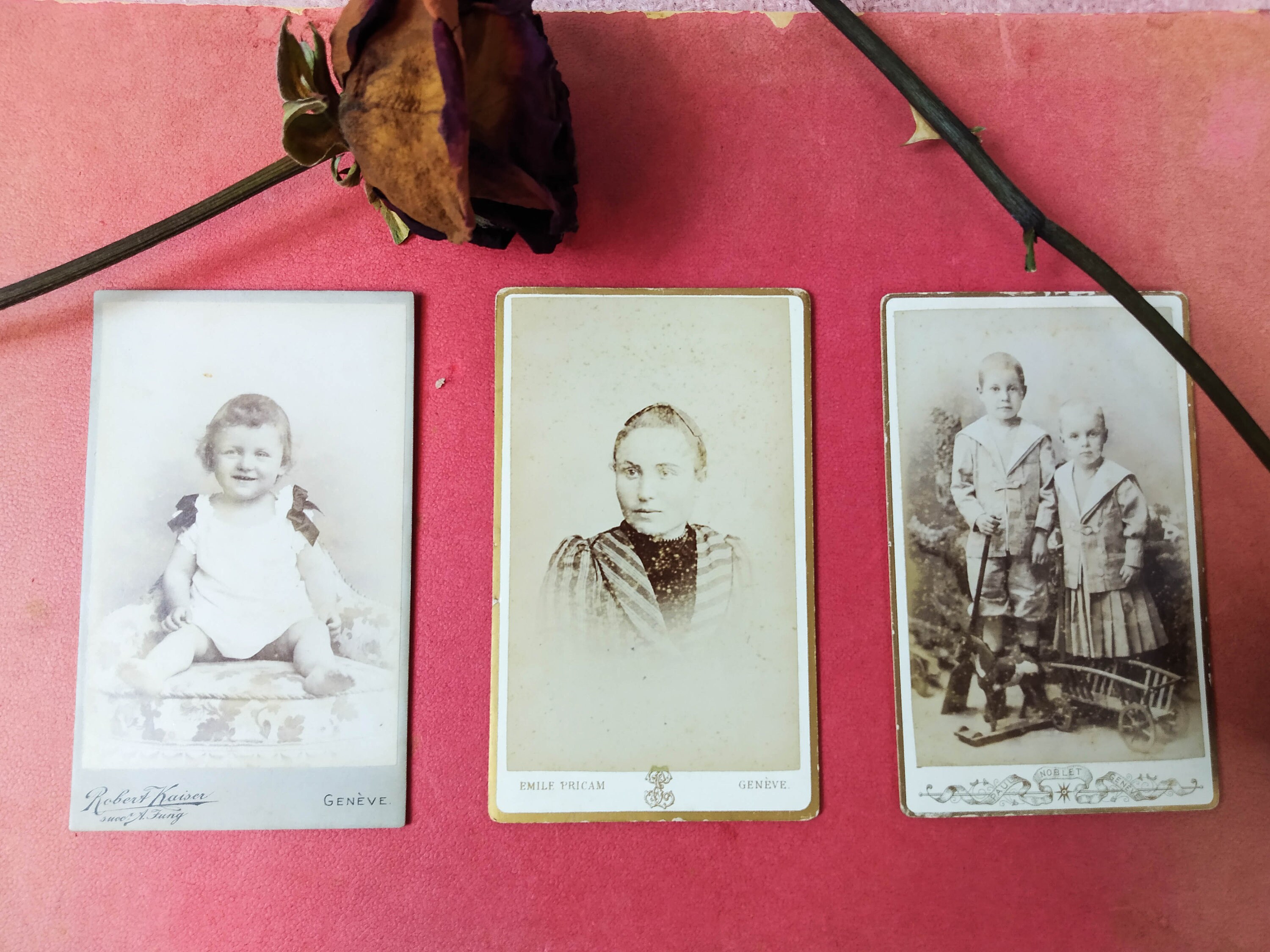 Victorian Photos Carte De Visite Set of 3 Victorian Children Infant ...