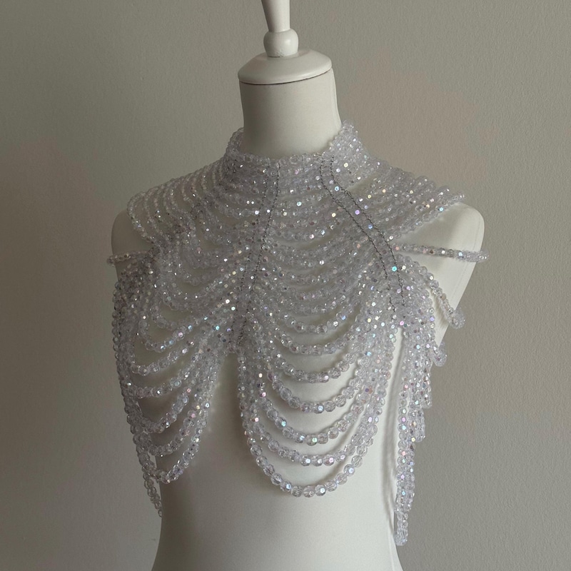 Crystal Body Chain Top - Etsy