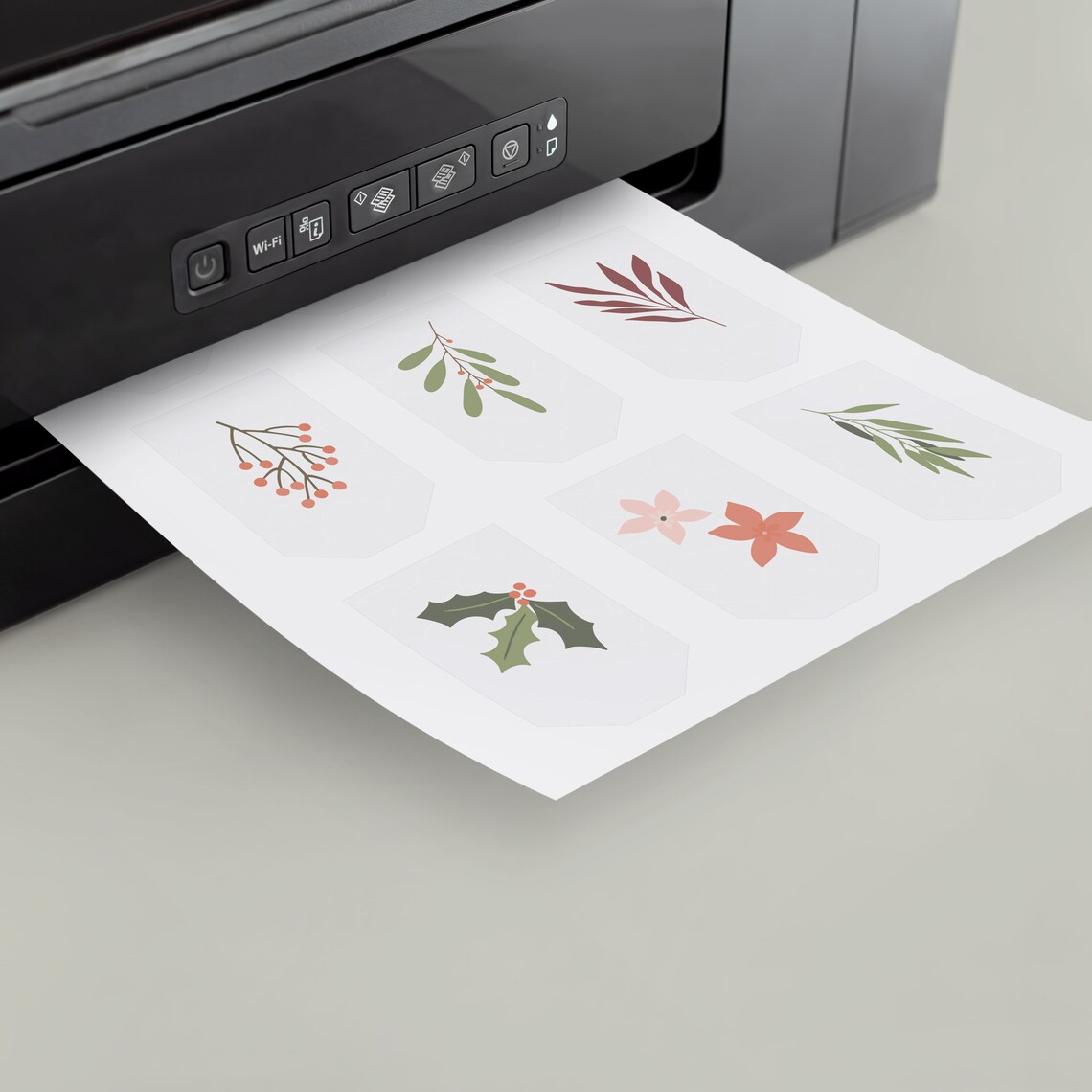 Christmas Gift Tags // Digital Download Printable Christmas - Etsy