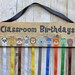 Birthday Calendar- Birthday Chart Zoo Animals- Classroom Decor- Teacher ...