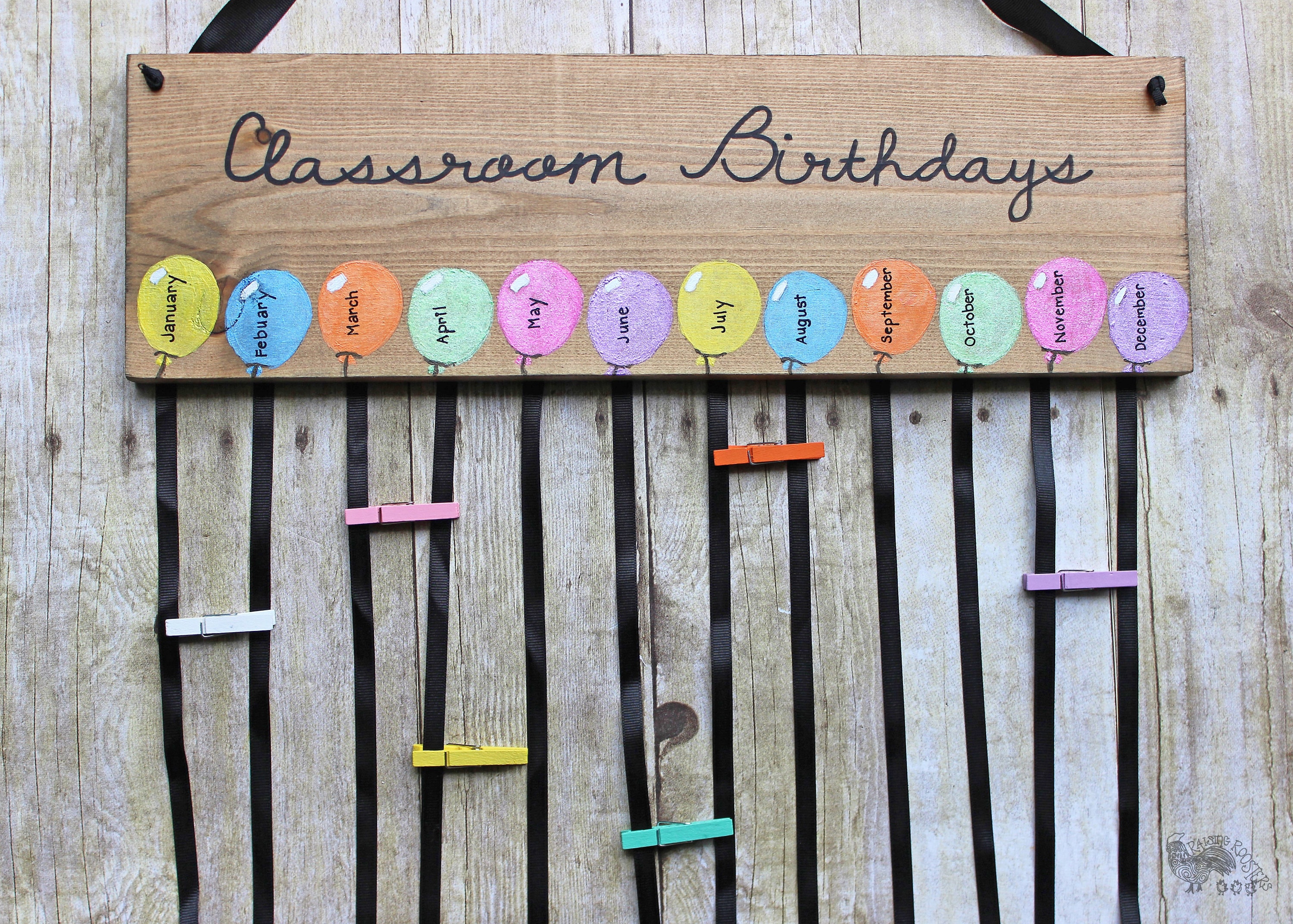 Classroom Birthday Calendar