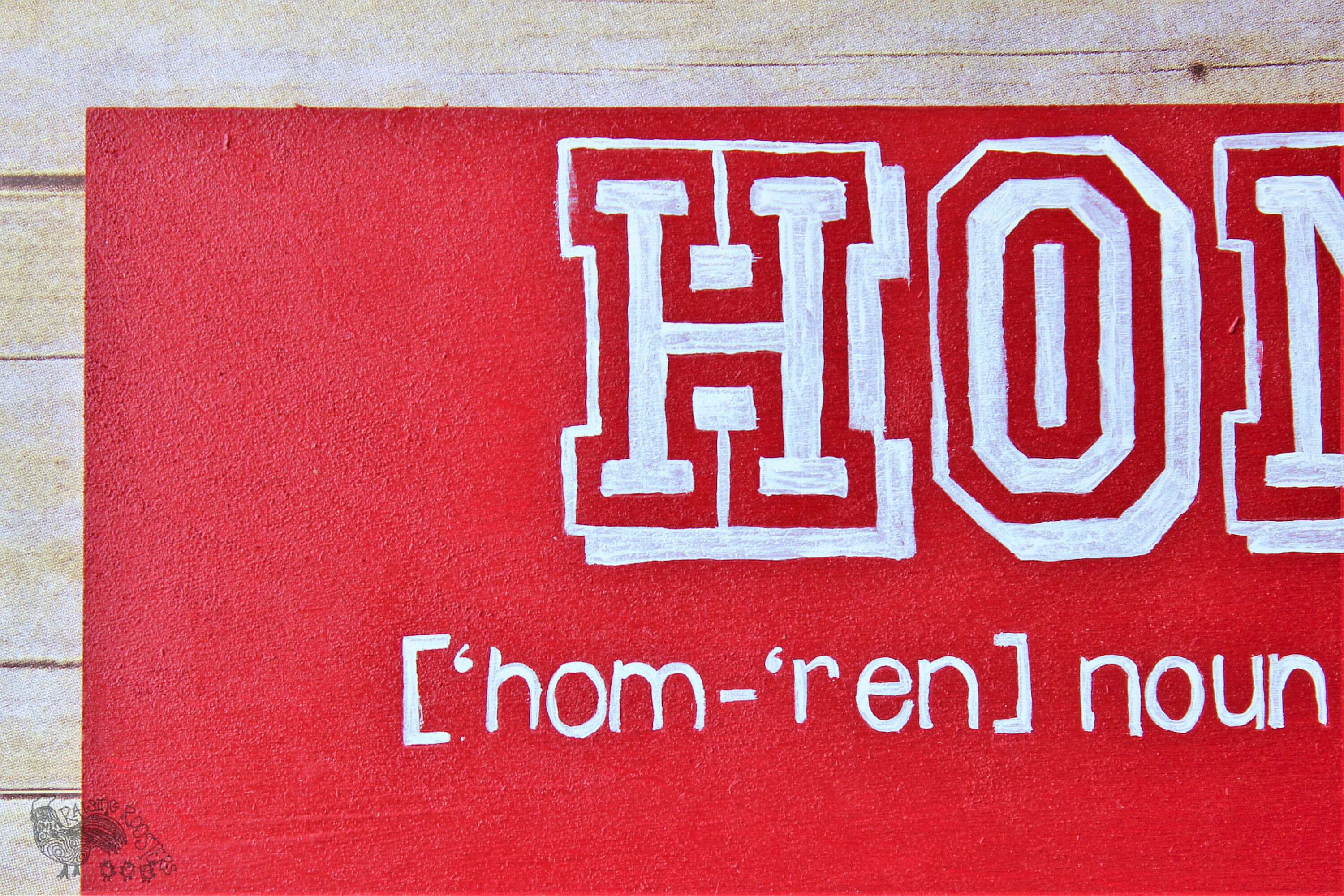 Home Run Definition Wood Sign Boys Room Perfect for Any | Etsy