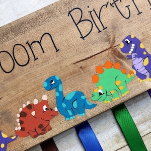 Birthday Calendar- Birthday Chart Dinosaurs- Classroom Decor- Teacher ...