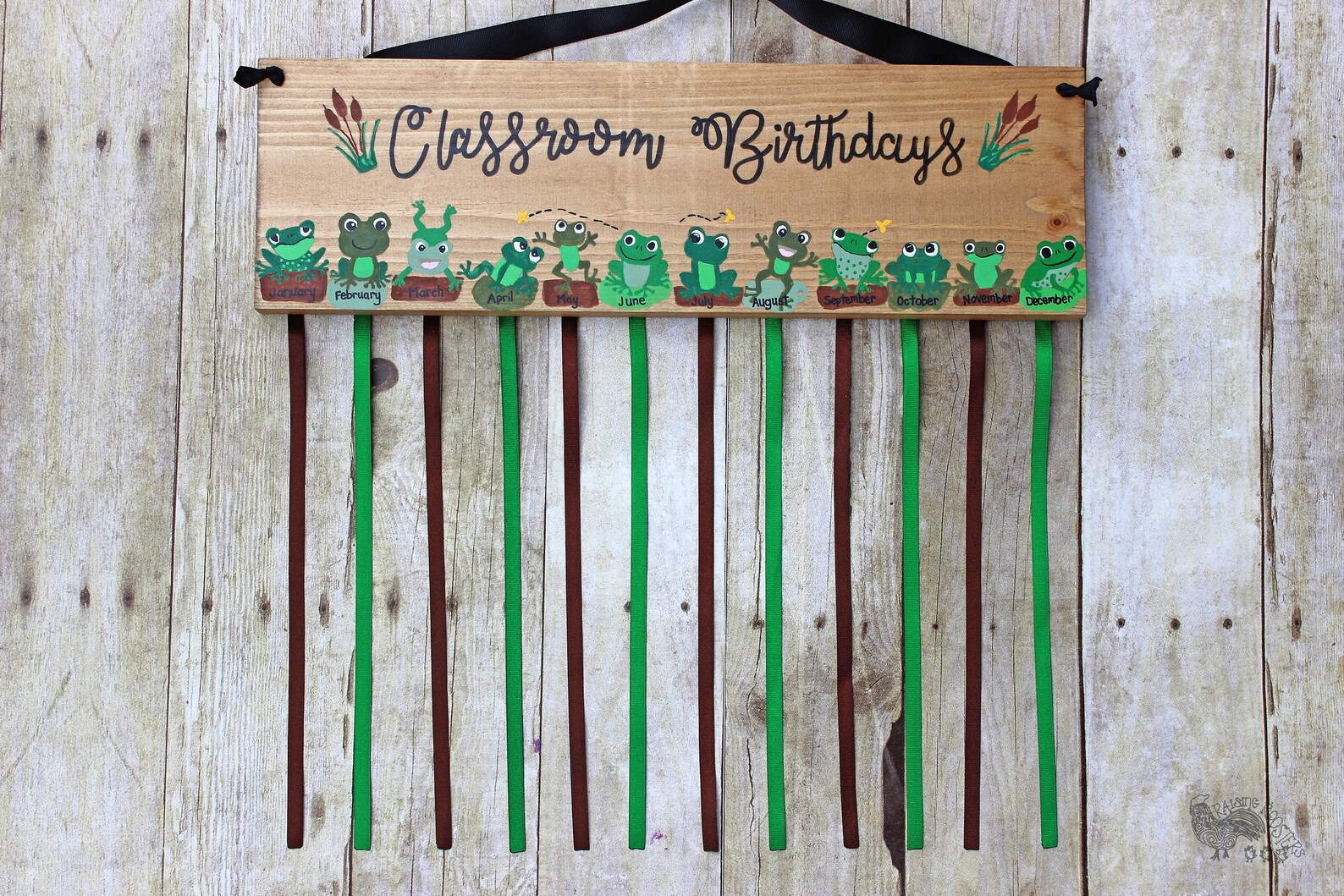 Classroom Birthday Calendar Birthday Chart Teacher Gift | Etsy