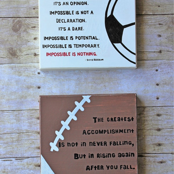 Metal Sports Signs - Etsy