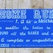 Home Run Definition Wood Sign Boys Room Perfect for Any - Etsy