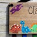 Birthday Calendar Birthday Chart Dinosaurs Classroom Decor Teacher Gift ...