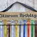 Birthday Calendar Birthday Chart Zoo Animals Classroom - Etsy
