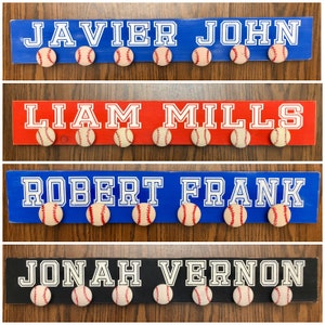 CUSTOMIZABLE Baseball Sign- Boy Room Decor- Handpainted Baseball ...