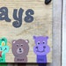 Birthday Calendar Birthday Chart Zoo Animals Classroom - Etsy