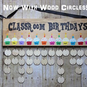 Birthday Calendar- Birthday Chart Owls- Classroom Decor- Teacher Gift ...