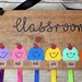 Birthday Calendar Birthday Chart Ice Cream Classroom Decor Teacher Gift ...
