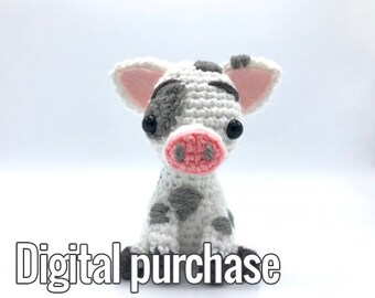 Pua Crochet Doll Amigurumi Pattern PDF Pattern English US - Etsy