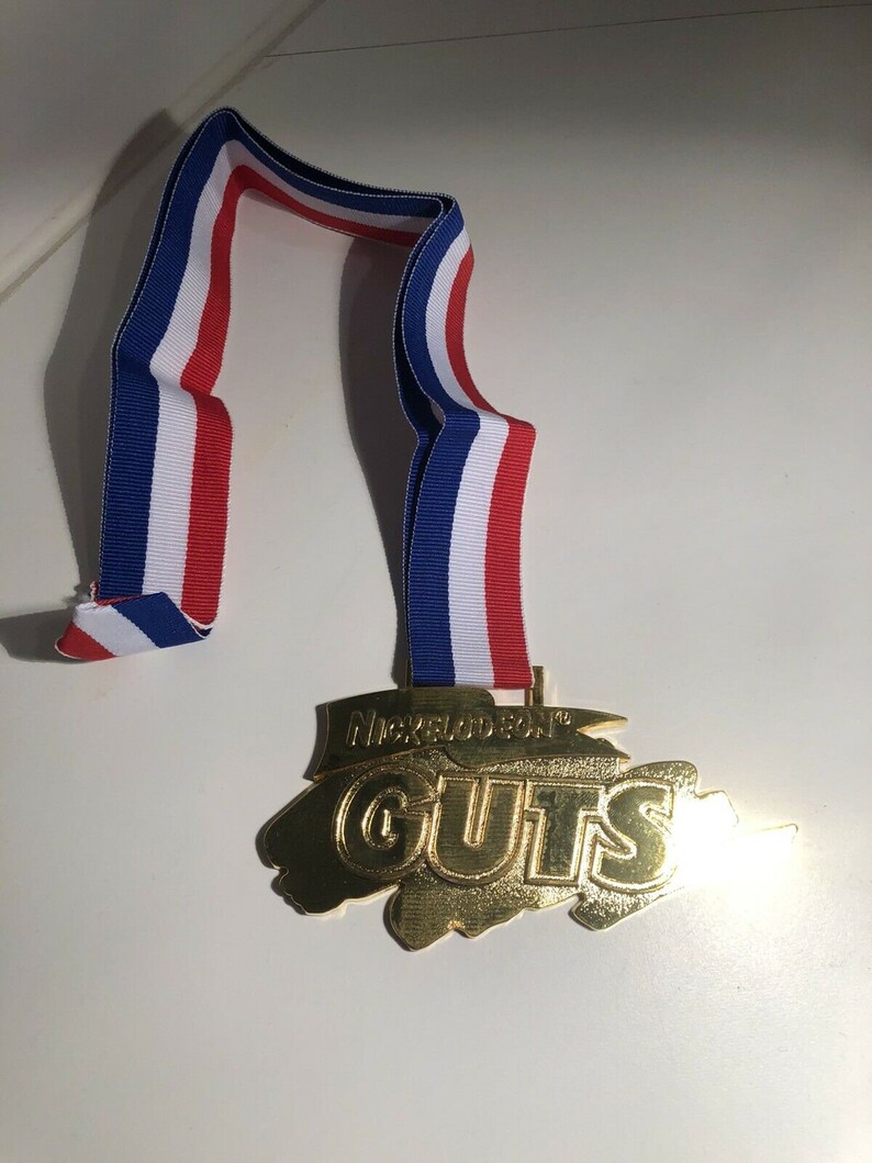 Nickelodeon Global Guts Medal Trophy | Etsy