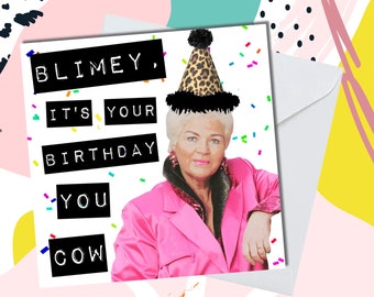 Drama Birthday Card - Etsy