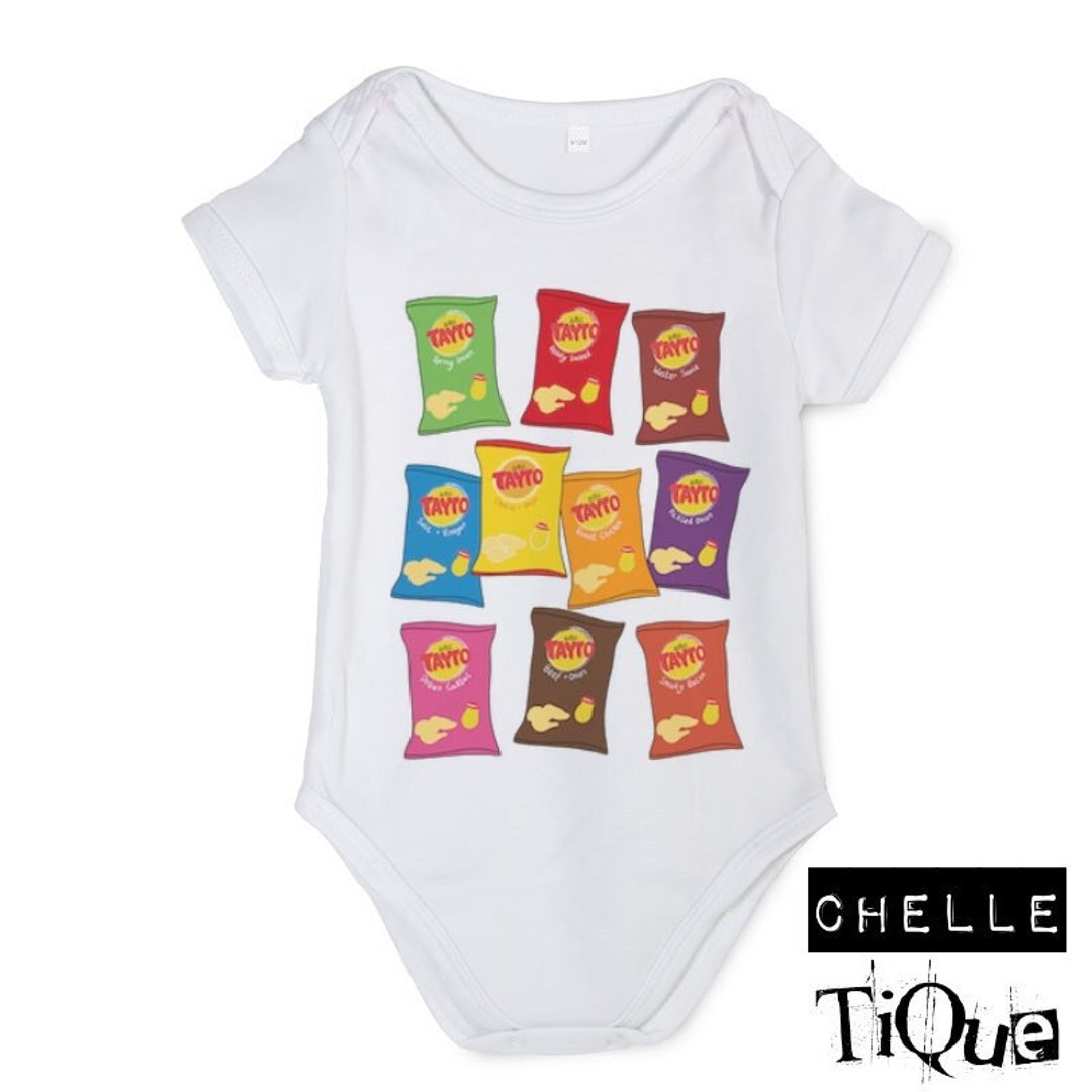 Tayto Crisps Baby Grow // Northern Ireland, Crisps, Snacks, Fun Baby ...