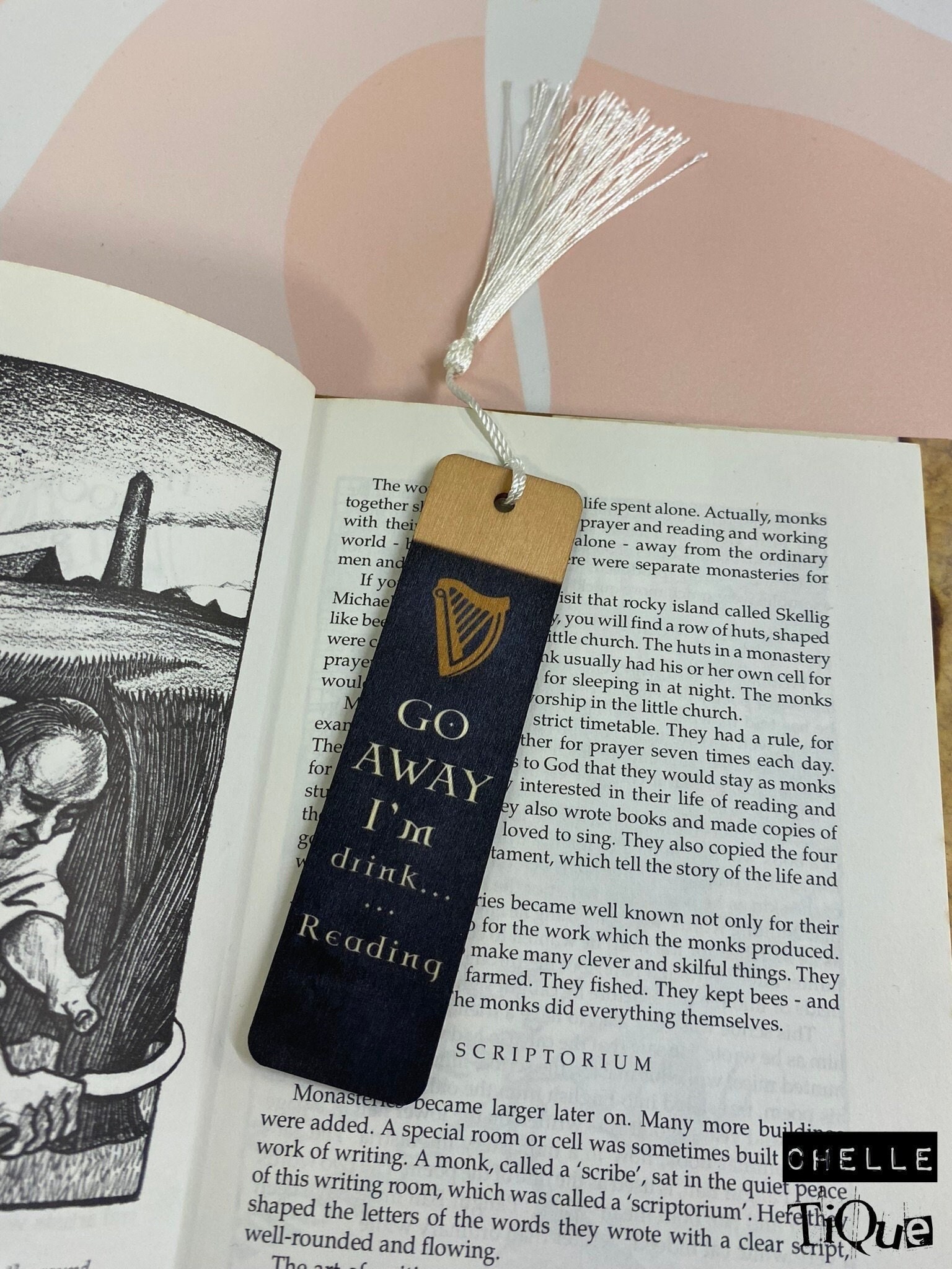 Go Away Im Drink... Reading Bookmark // Irish Stout, Dublin, Irish ...