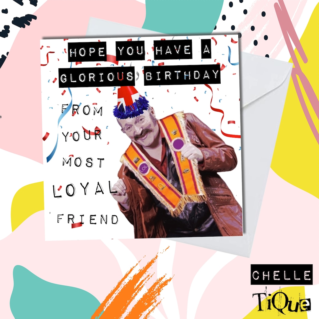 Uncle Andy Loyal Friend Birthday Card // Give My Head Peace Funny TV ...