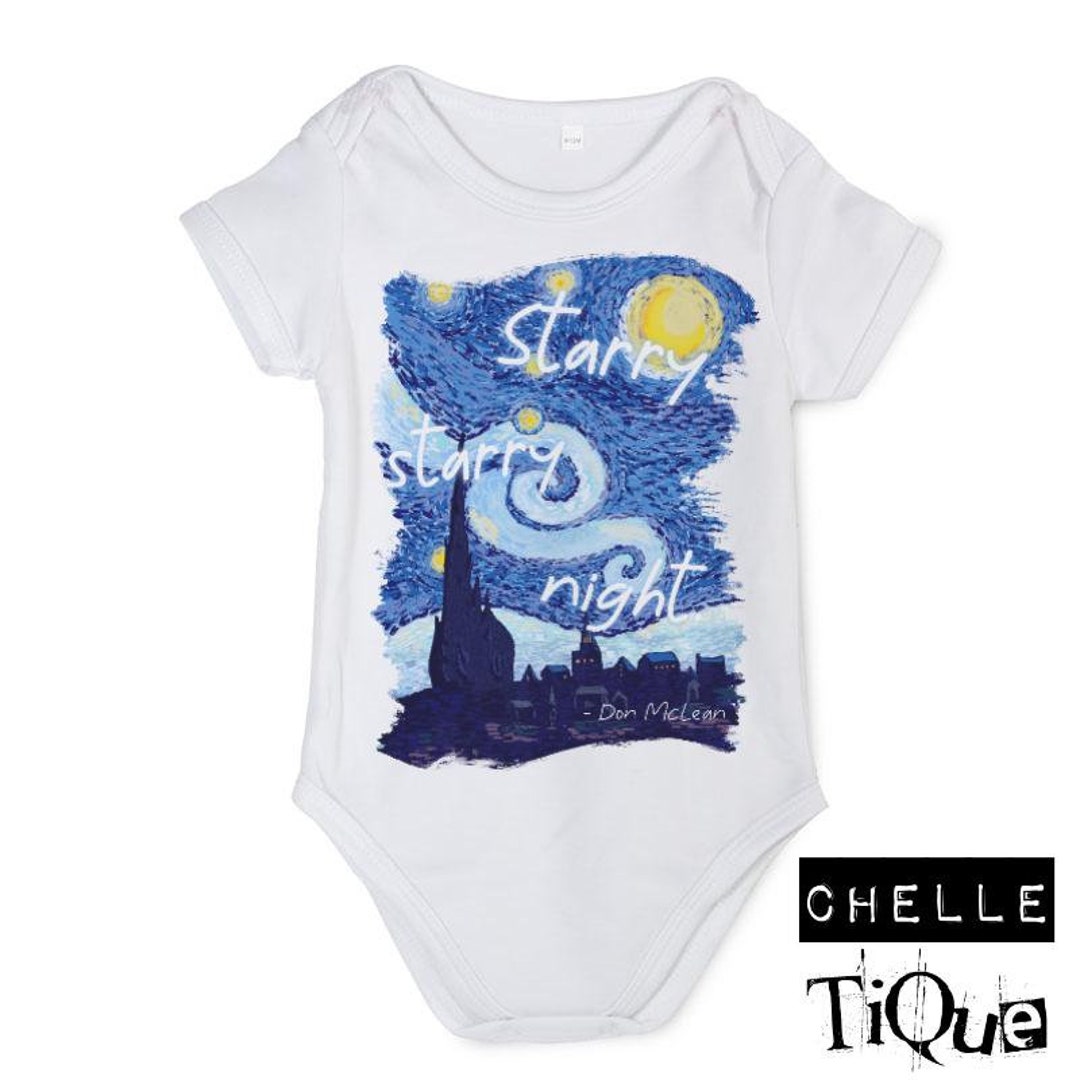 Starry, Starry Night Don Mclean Baby Grow // Artist Vincent Van Gogh ...