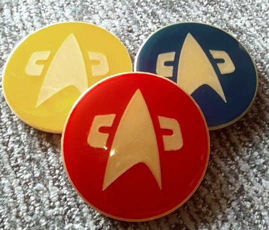 Star Trek Inspired 3D Printed Coasters - Etsy