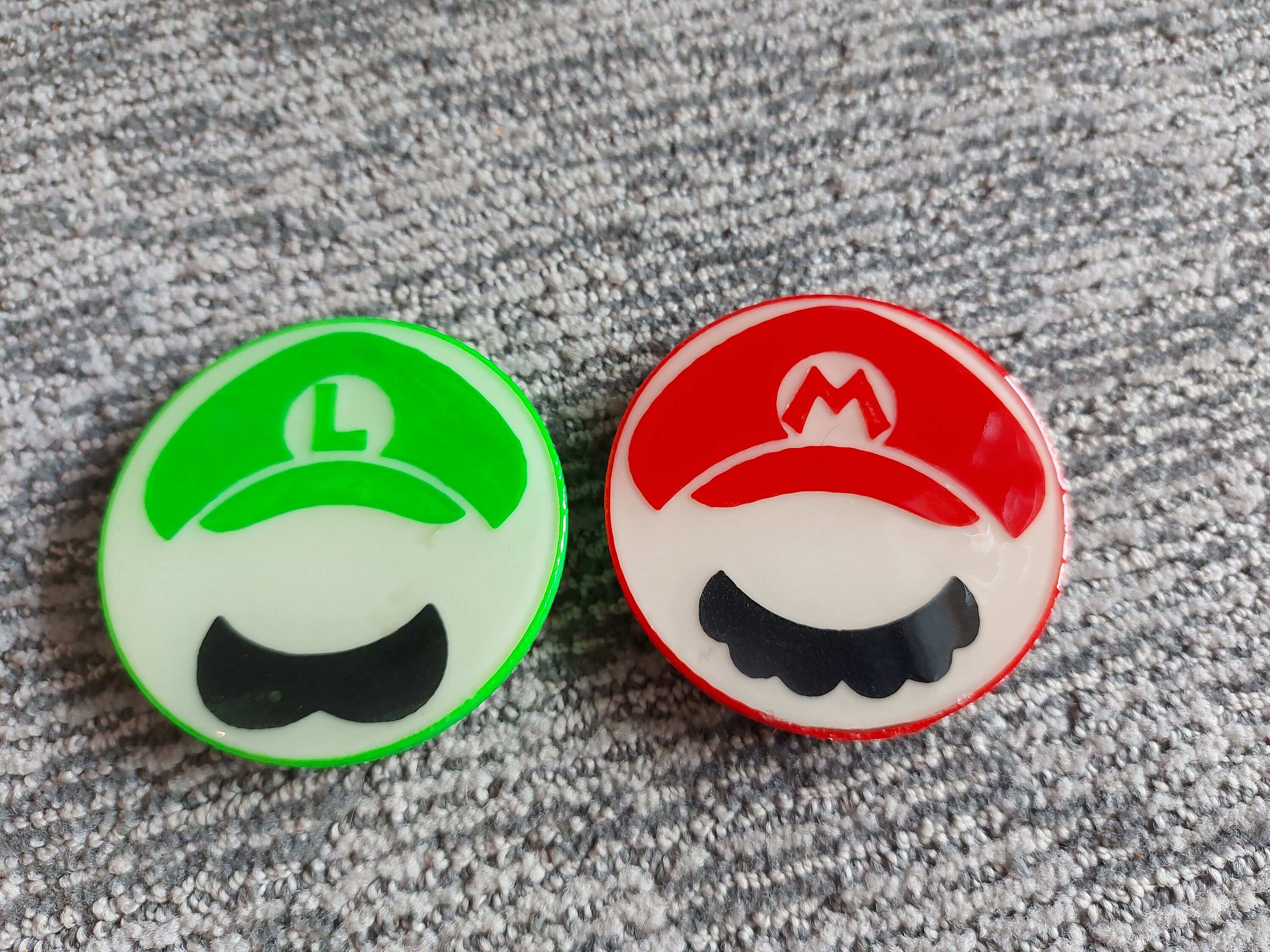 Set of 5 Mario Inspired 3D Printed Coasters - Etsy