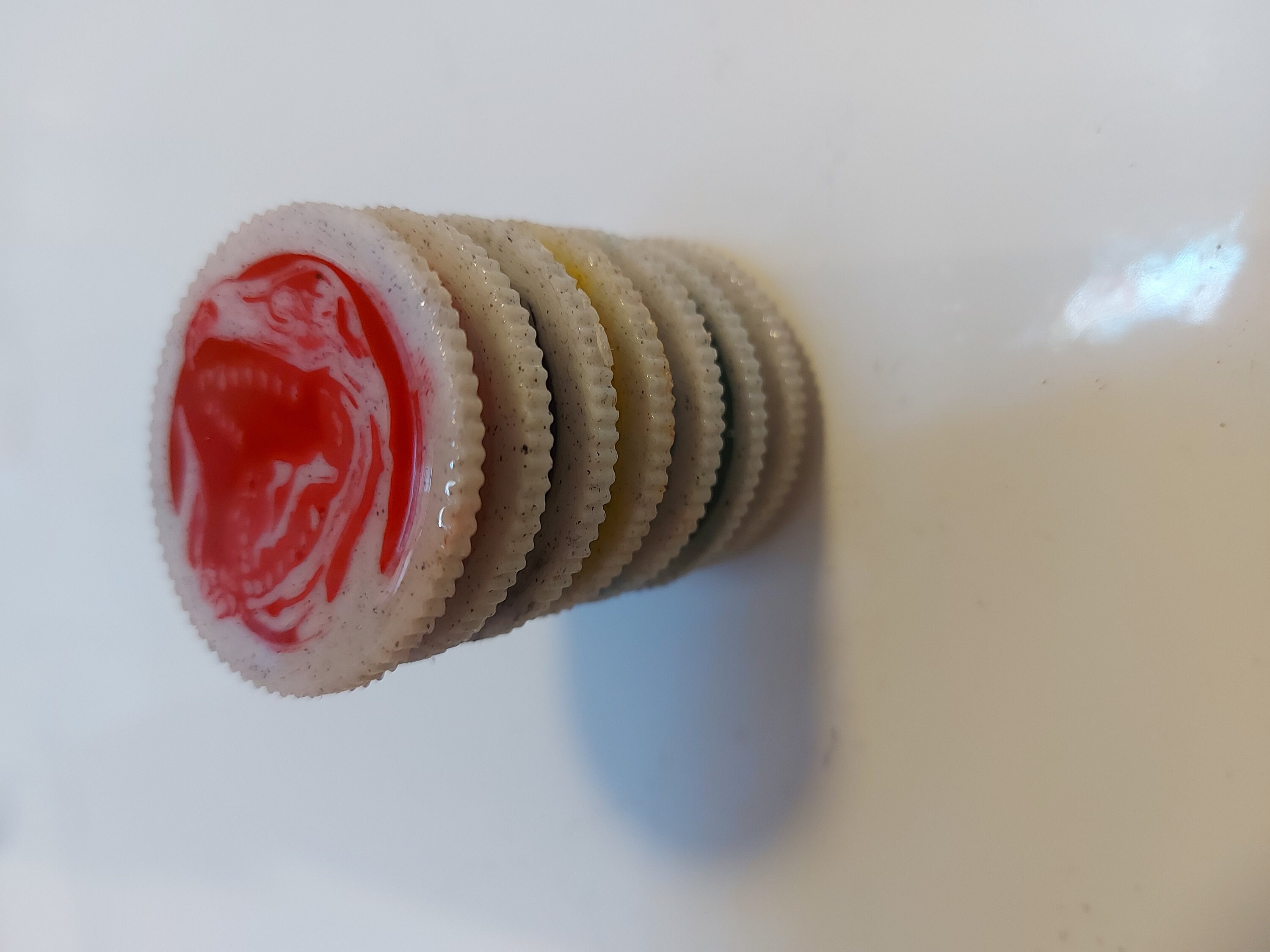 7 Piece 3D Printed Power Ranger Morph Coins Magnet Set - Etsy