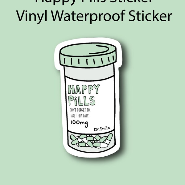Happy Pills - Etsy
