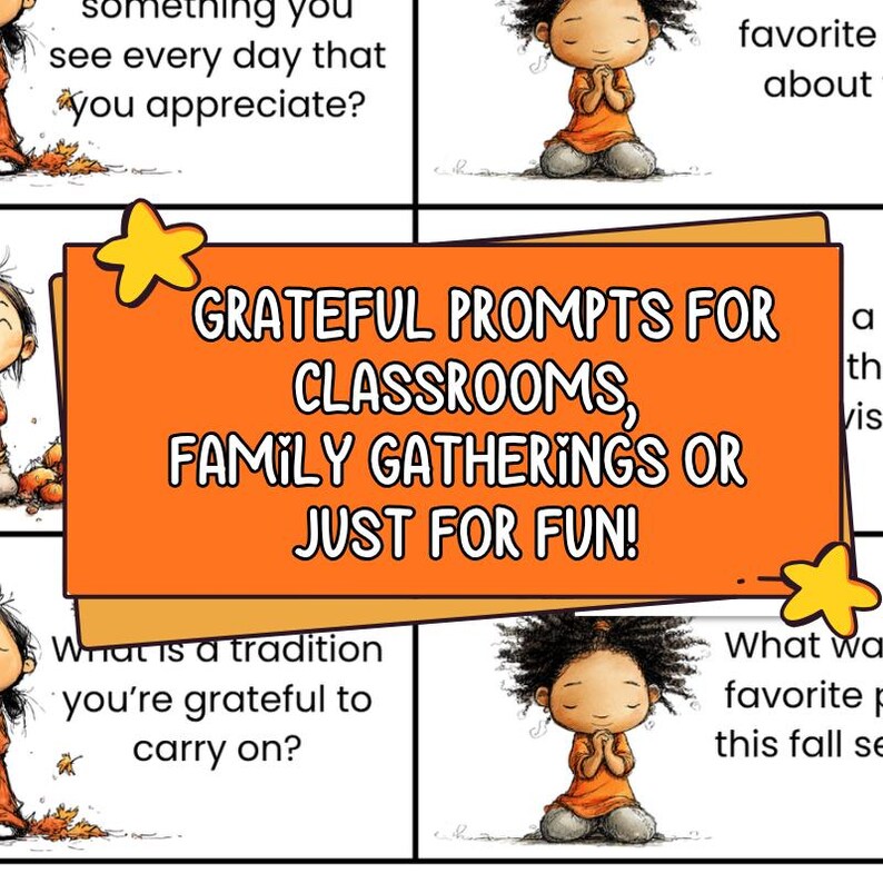The Thankful Game – Tiny Tinker Grateful Thanksgiving Fall Family ...