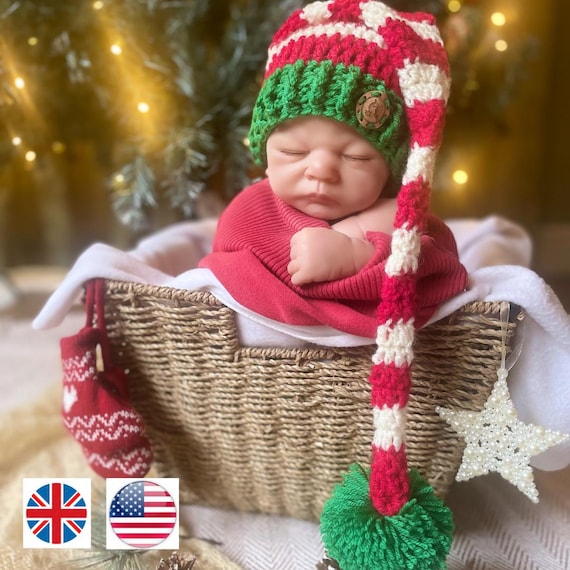 Crochet Pattern Baby Elf Hat PDF CROCHET PATTERN Elf Hat, Baby Hat,