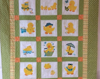 Duck Baby Quilt - Etsy