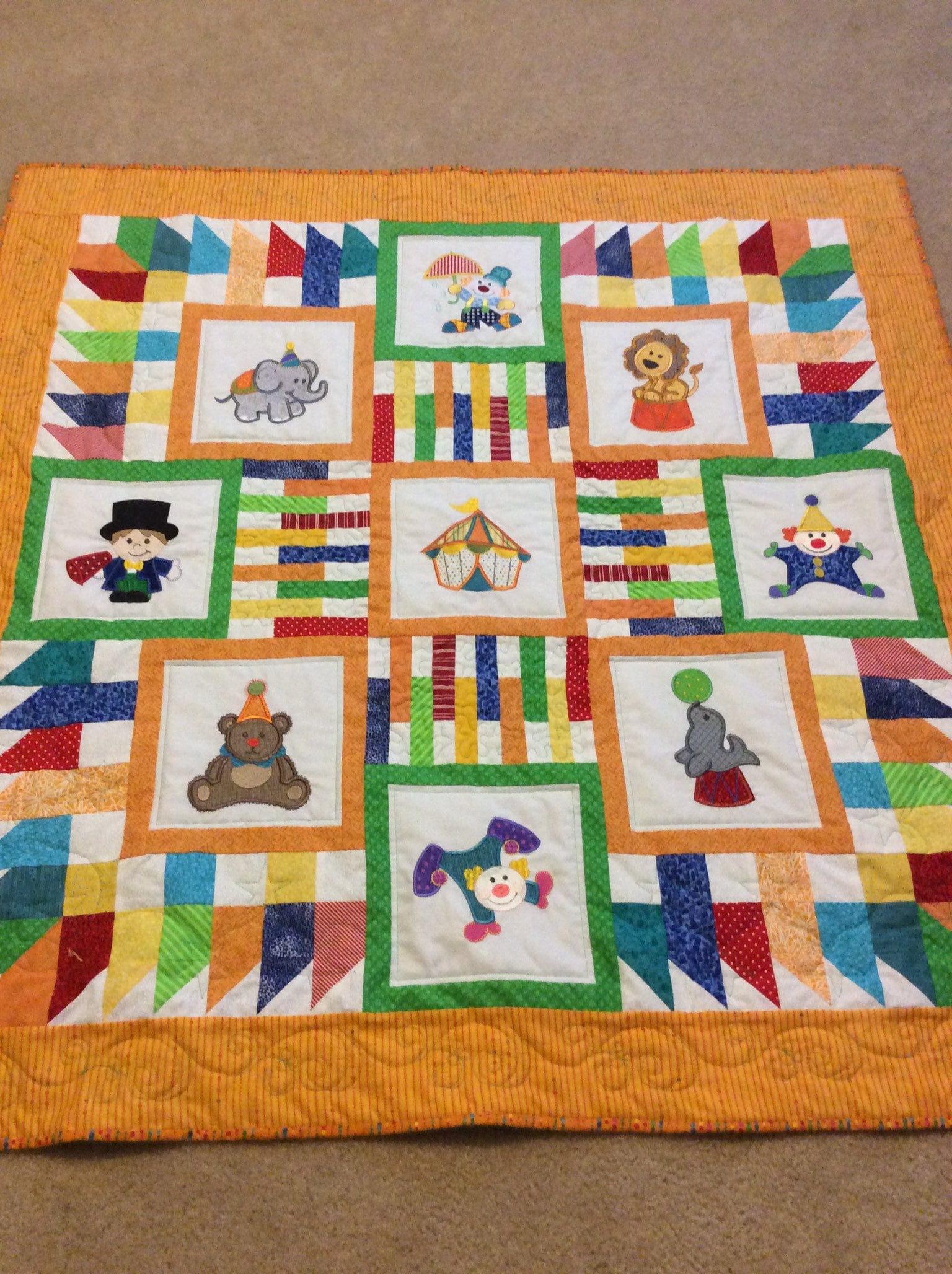 Baby Quilt, Nursery Quilt - Etsy