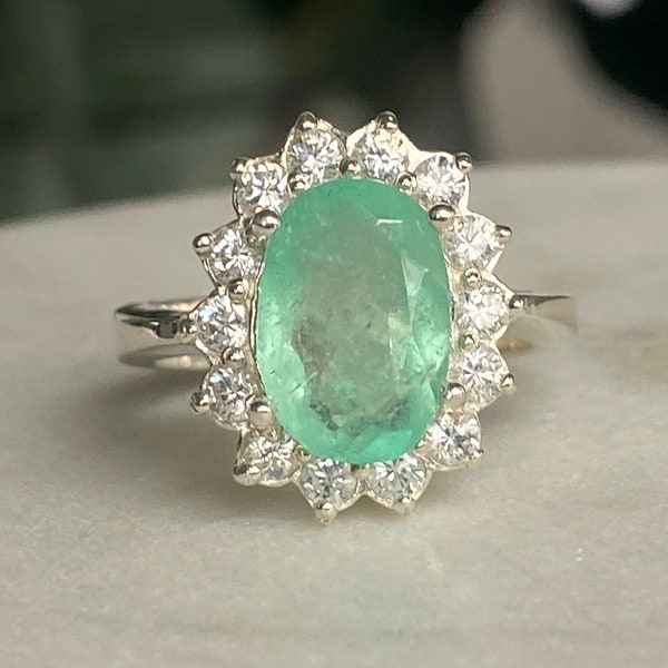Genuine Emerald Jewelry - Etsy