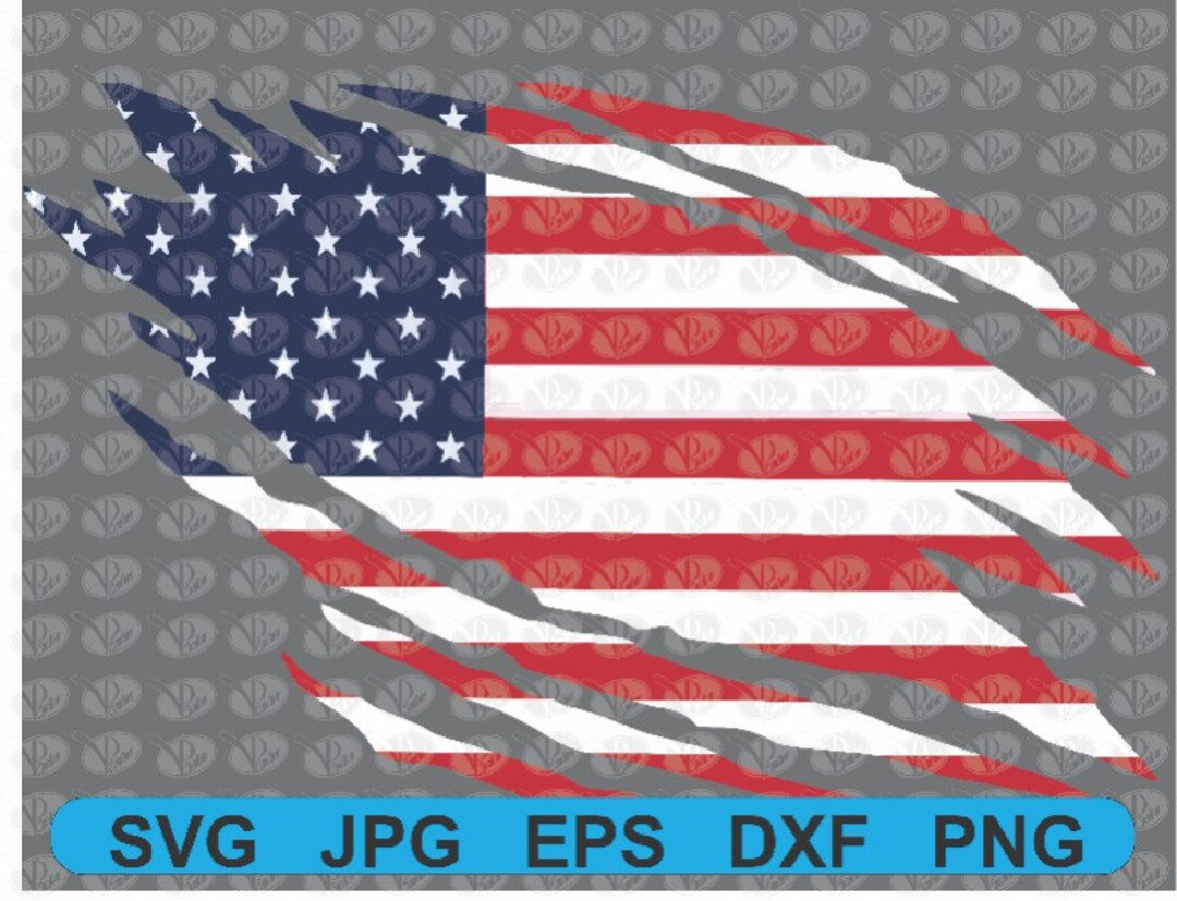 American Flag Ripping Usa - Etsy