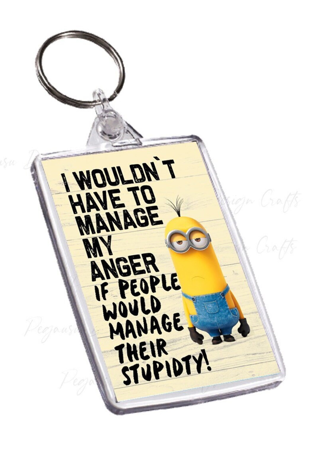 Funny Minion Gift, Anger Management , Funny Mum Dad Best Friend Gift ...