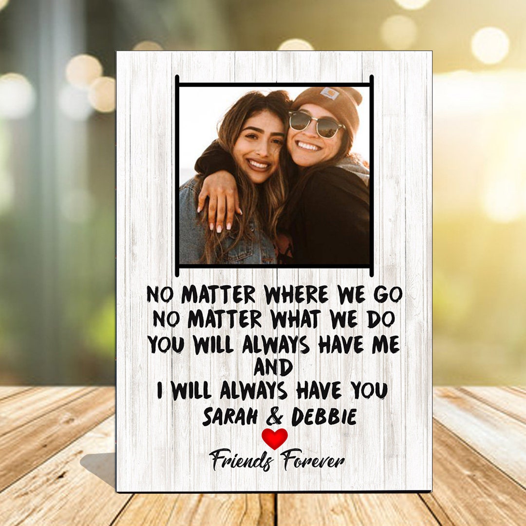 Personalised Best Friend Gift Moving Best Friend Present Best - Etsy