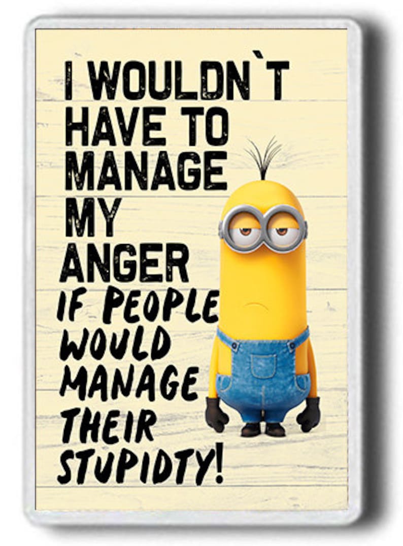 Funny Minions Magnet, Banksy Street Art Magnets, Large Size High ...
