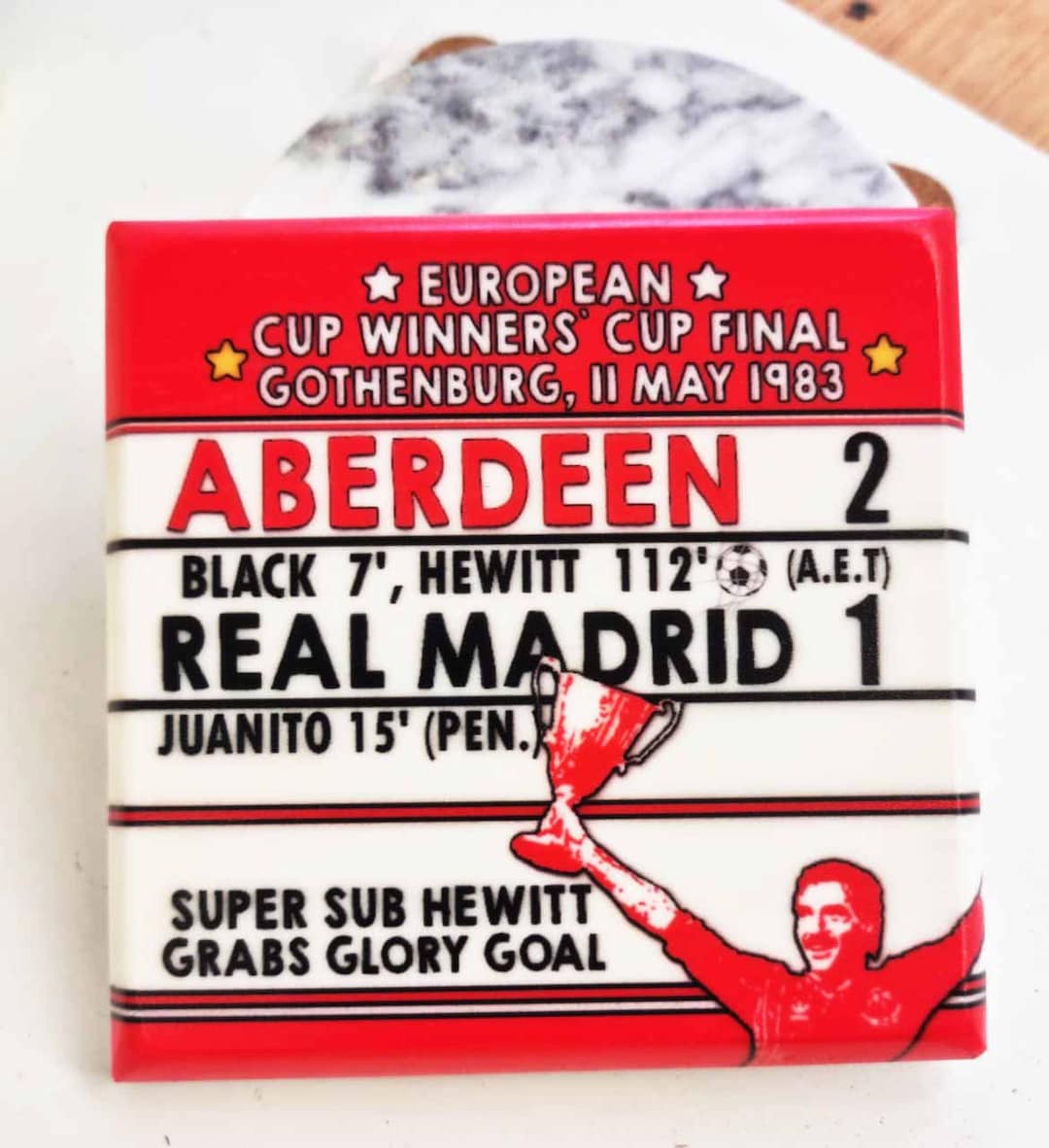 Aberdeen 2 V 1 Real Madrid, Aberdeen 1983 European Cup Winners' Cup ...