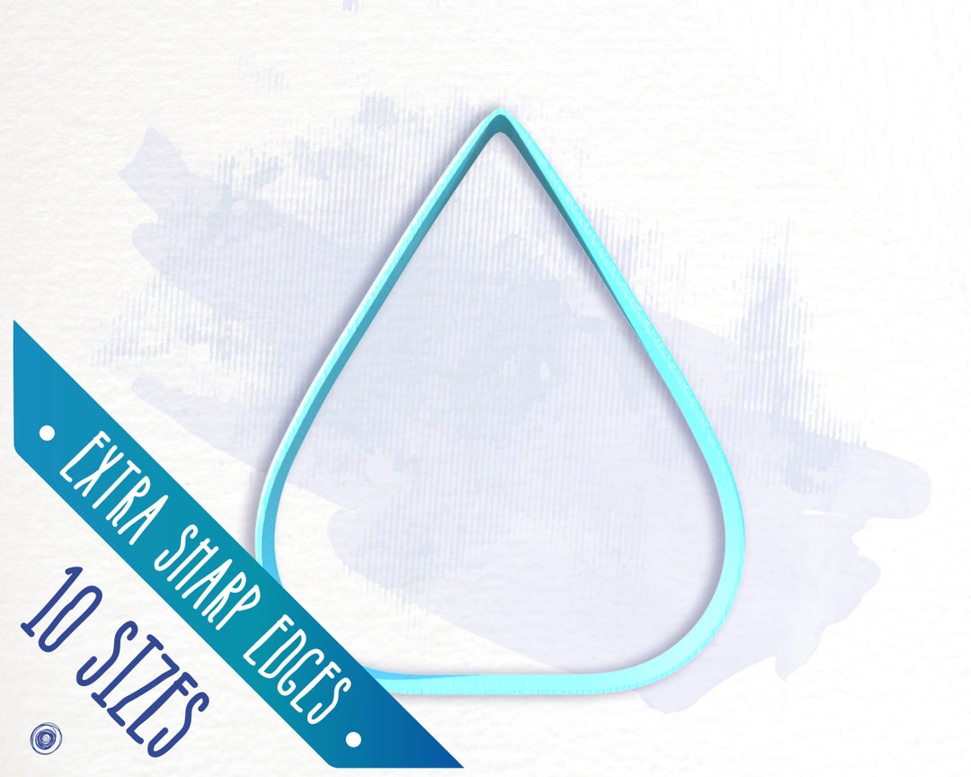 Organic Triangle Polymer Clay Cutter, Abstract Triangle Clay Cutter ...