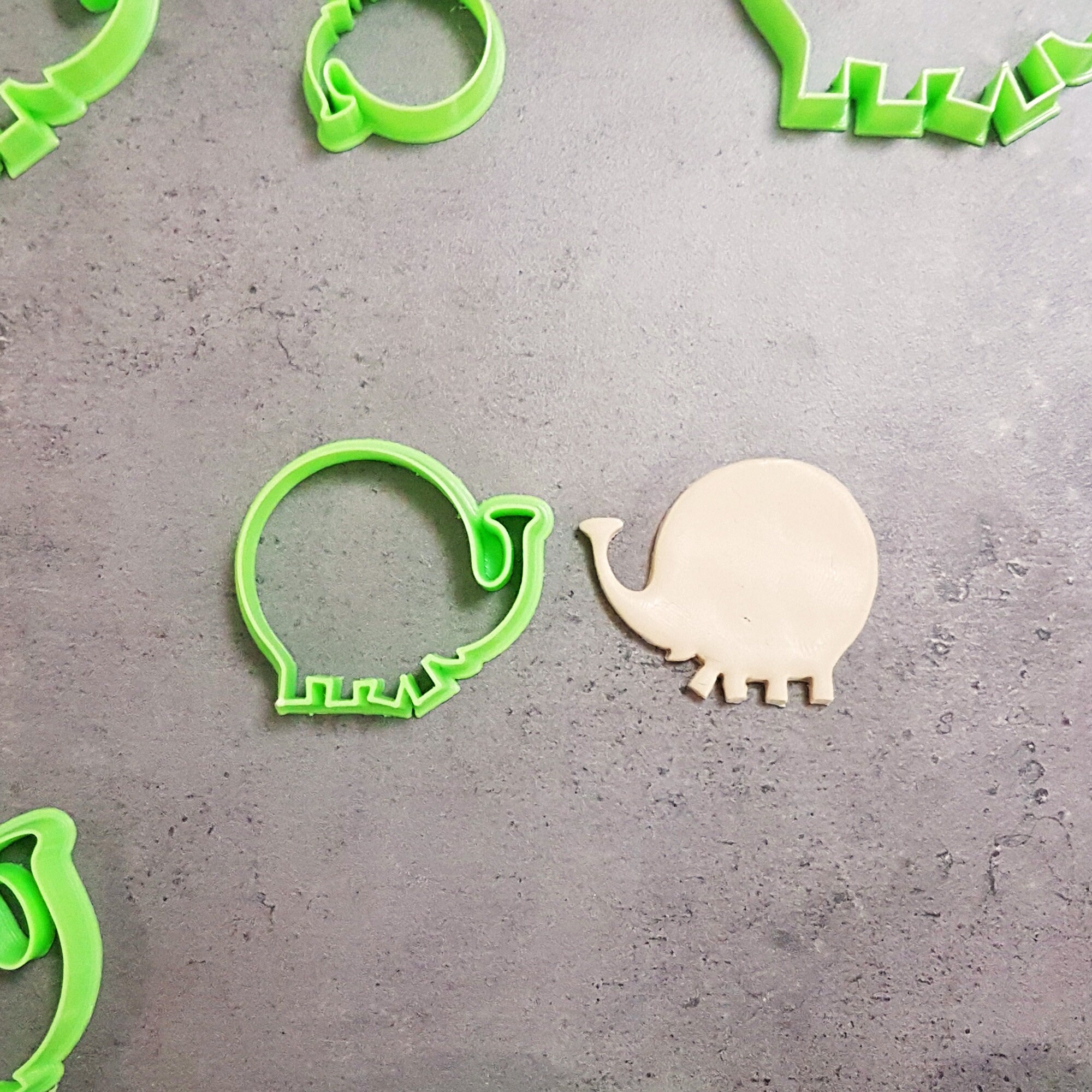 Polymer Clay Cutters / Elephant / Clay Cutters for Polymer | Etsy