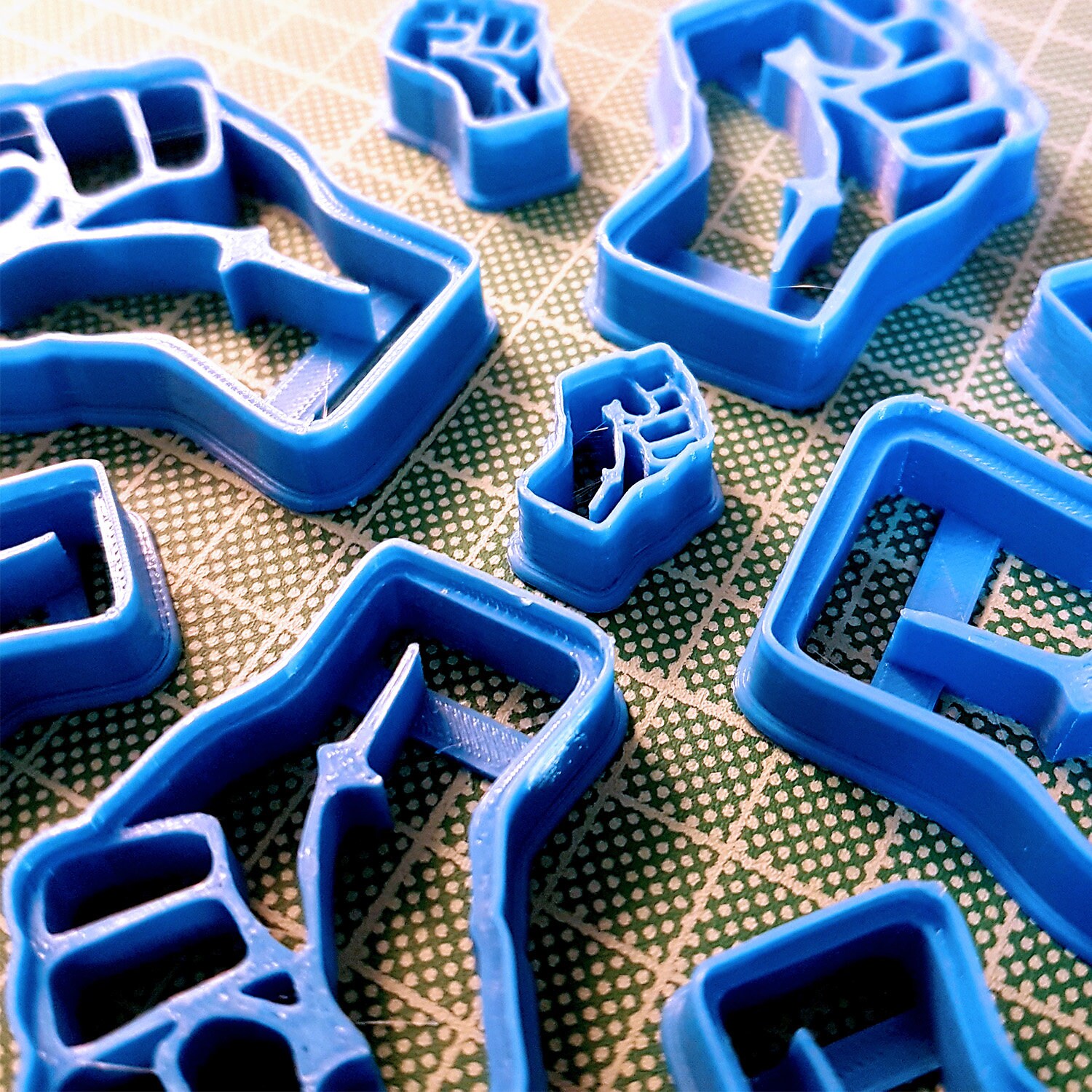 Clay Cutters for Polymer Clay Fist Polymer Clay Earring | Etsy