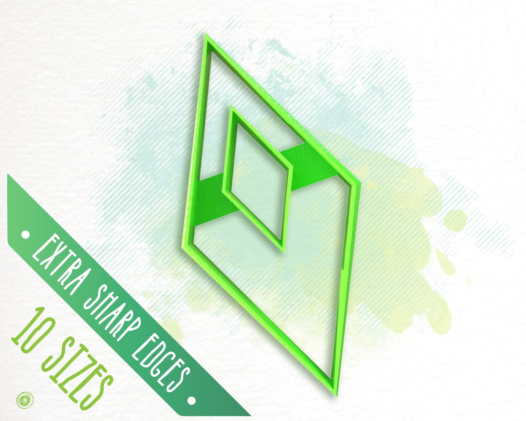 Rhombus Clay Cutter – Polymer Clay Tool – Earring Making Mold / #FLW007 ...