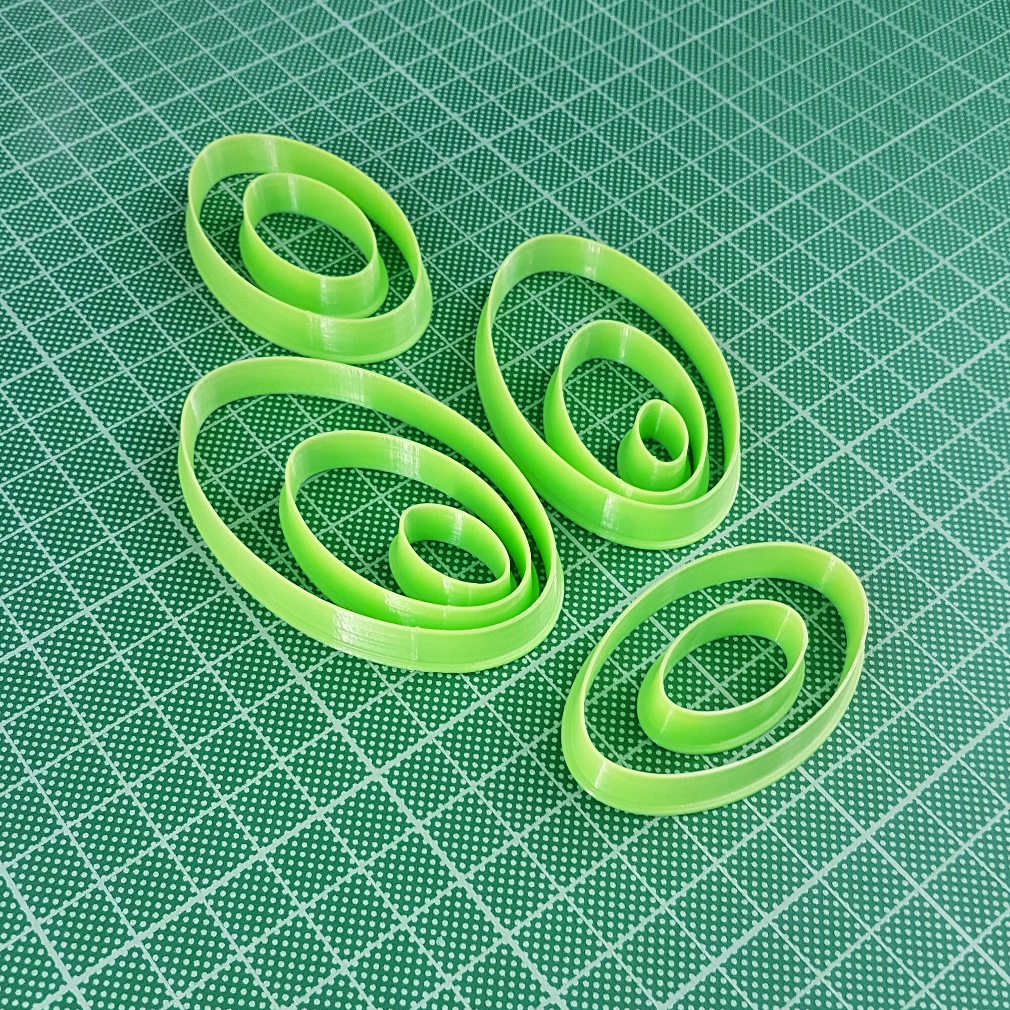 Clay Cutters Oval Polymer Clay Earring Cutters | Etsy Australia