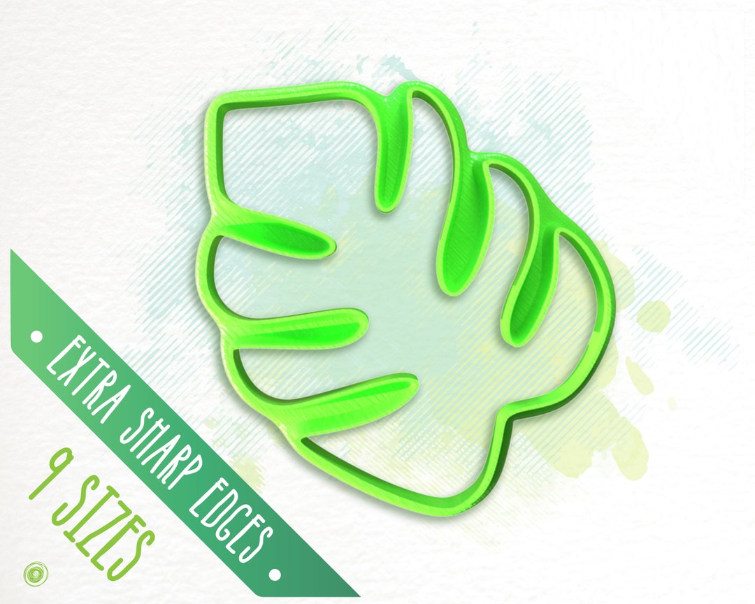 FLOWER COOKIE CUTTER, Polymer Clay Cutters, Mini Monster, Plastic ...