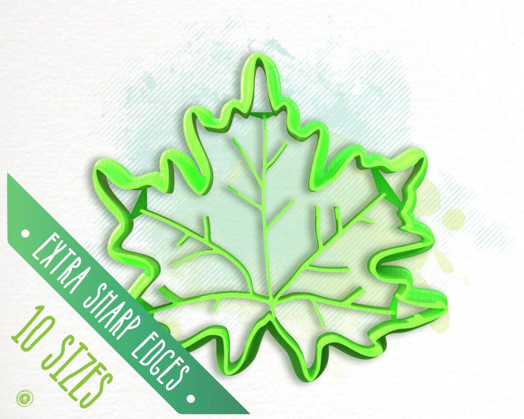 Maple Leaf Cutter / Polymer Clay Cutter / Cookie Cutter / Floral ...