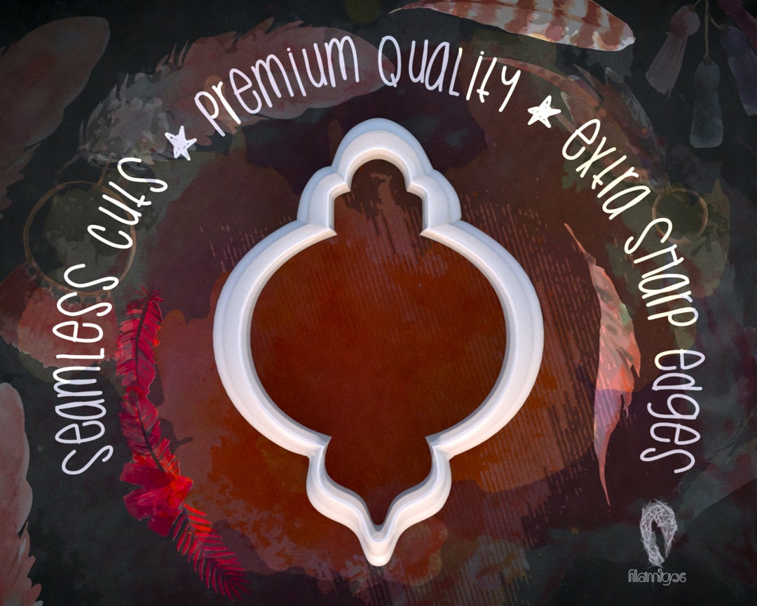 Moroccan Clay Cutter | Polymer Clay Tools | Embossing Clay Cutter ...