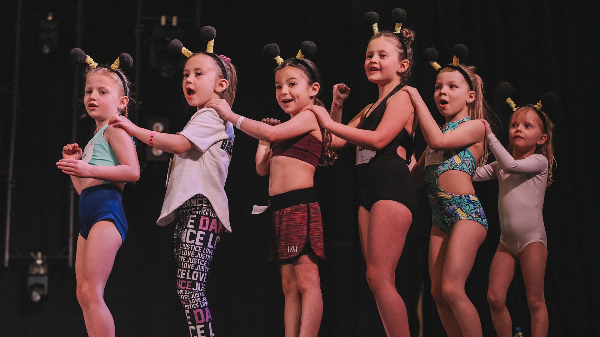 Die-cut GLOW Dance Floor Marker Numbers by Stagespot / Ballet / Jazz ...