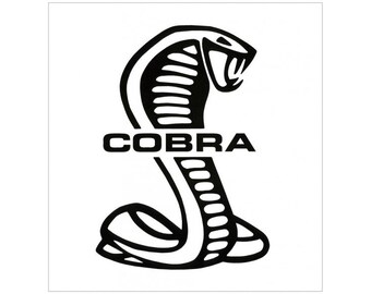 Cobra decal | Etsy