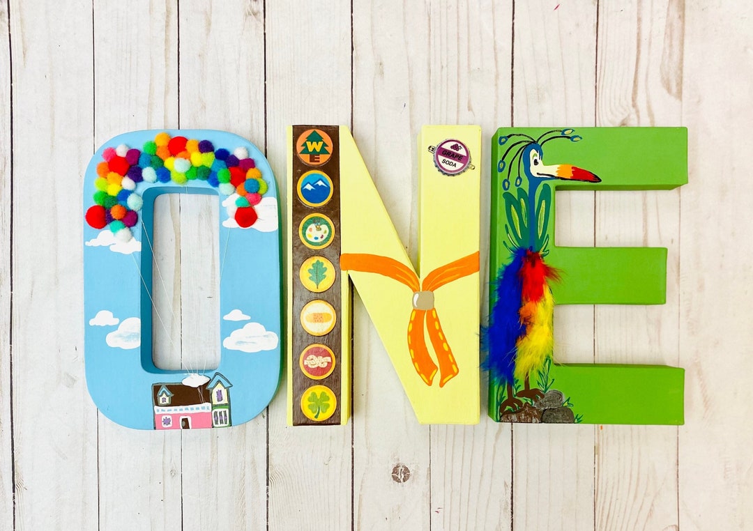 UP Movie Letters up Pixar up Birthday Party Decorationsup - Etsy